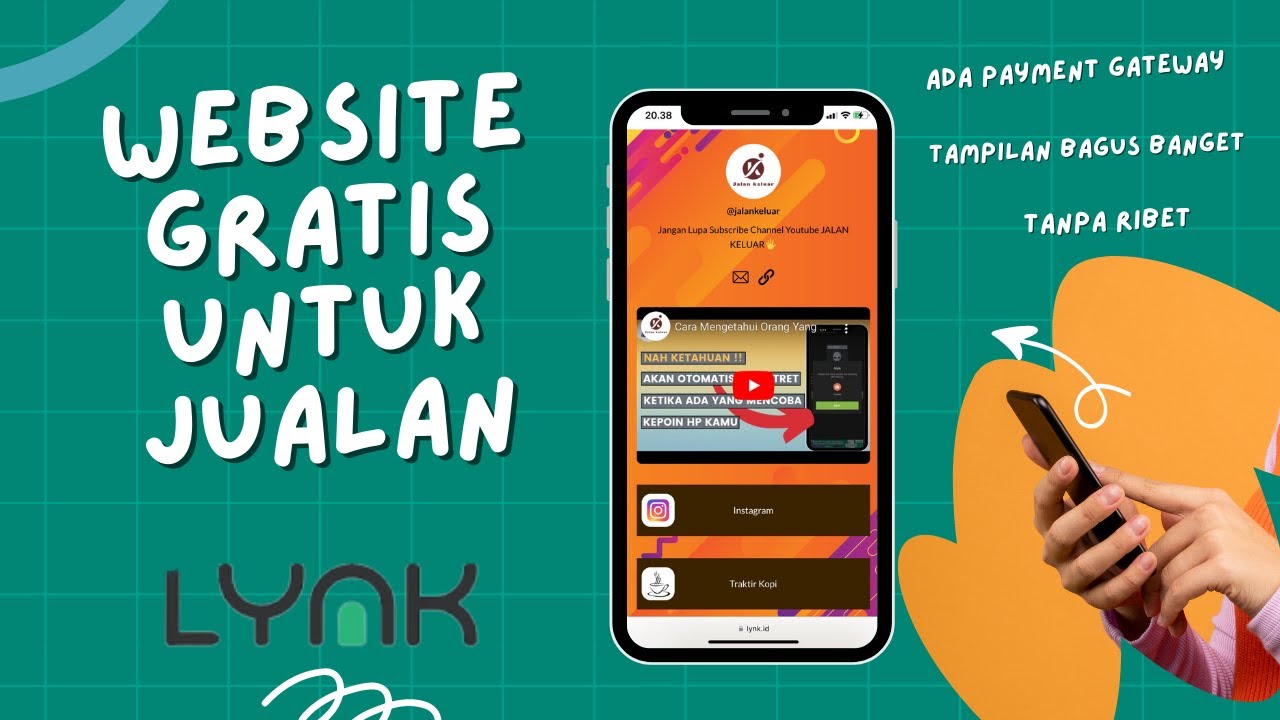 Mirip LINKTREE!! Buat Personal Website Secara Gratis di Lynk.id - YouTube