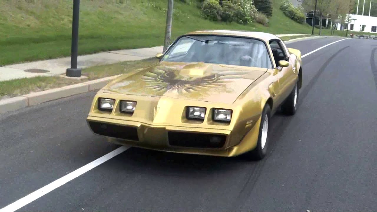 Gold 1979 Trans Am Burnout - YouTube
