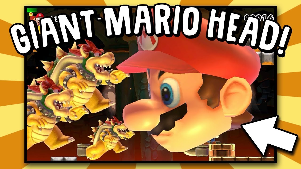 Super Mario Maker | Gigantic Mario Mod Challenge {#1} [Funniest mod ...