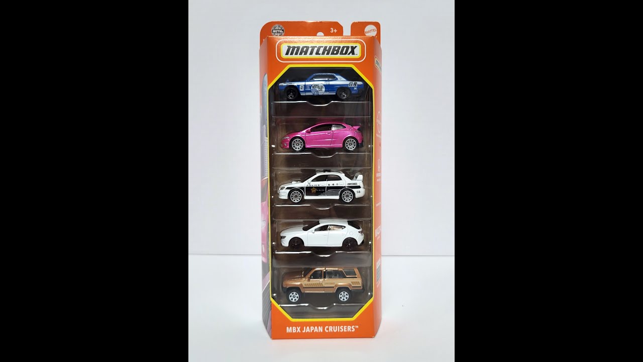 2024 Matchbox MBX Japan Cruisers 5 Pack - YouTube