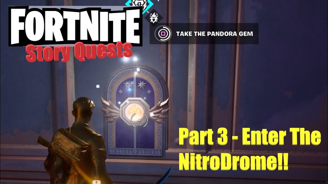 Fortnite Story Quests Part 3 Enter The Nitrodrome Storyline Chapter 5 ...