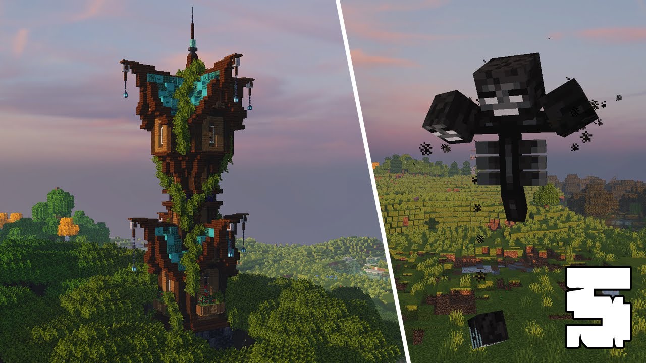POTIONS TOWER and WITHER BATTLE || Minecraft Survival - First Light ...