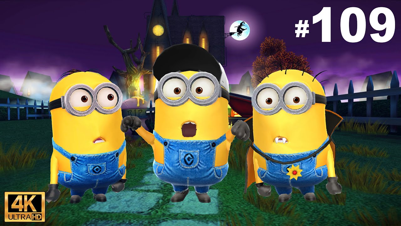 Dave Minion Vampire Minion And Referee Minion At Halloween Residential