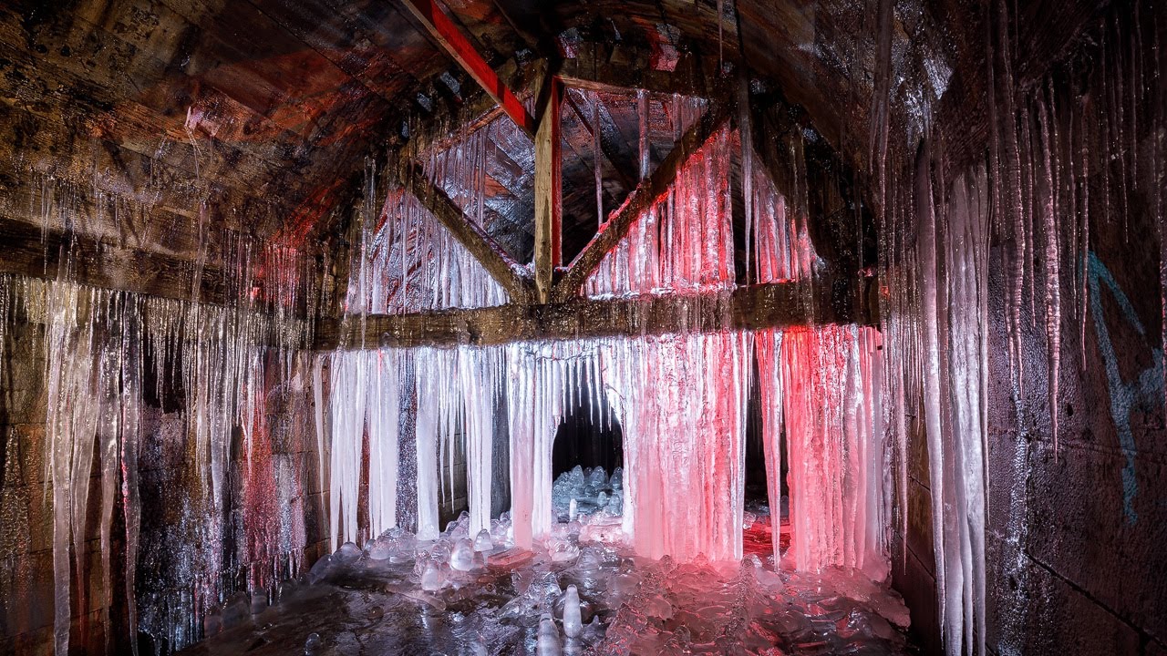 Abandoned for Over 100 Years, Exploring the Blue Ghost Tunnel That Some ...