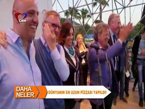 İŞTE EN UZUN PİZZA