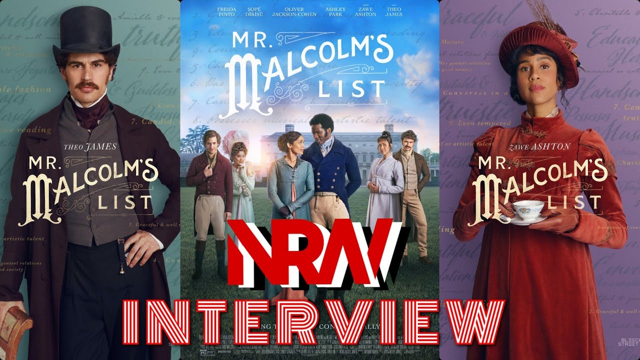 Mr. Malcolm's List's Actors' Zawe Ashton & Theo James sit down with ...