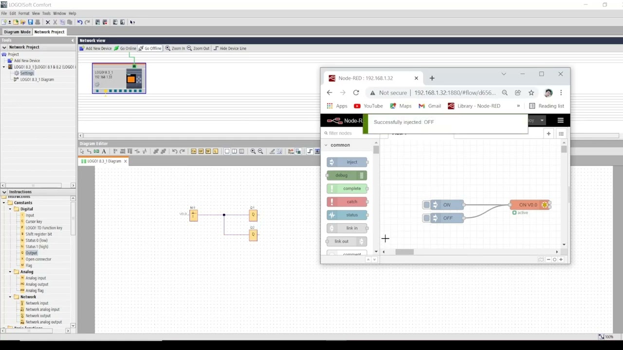 แนะนำการเชื่อมต่อระหว่าง SIEMENS IOT2050 กับ LOGO!8 โดยใช้ Modbus TCP ...