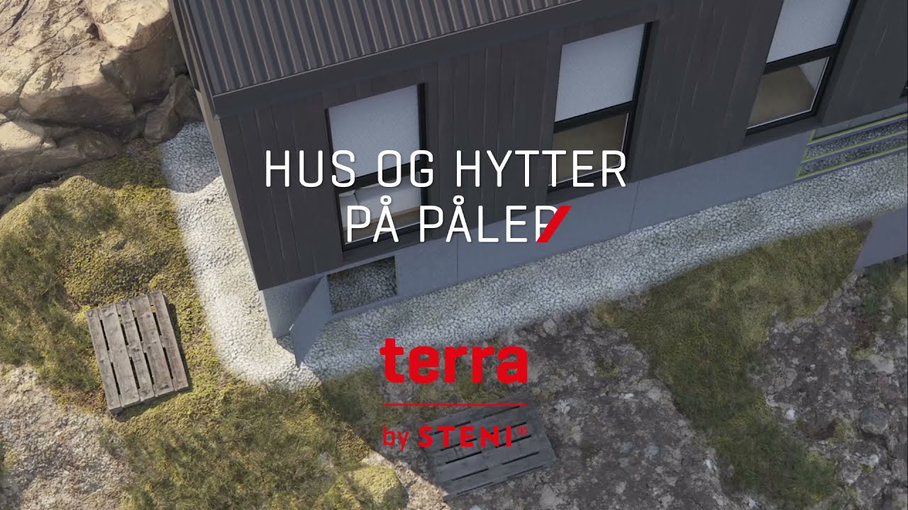 Steni Terra - Smart løsning for hus og hytter på påler - YouTube