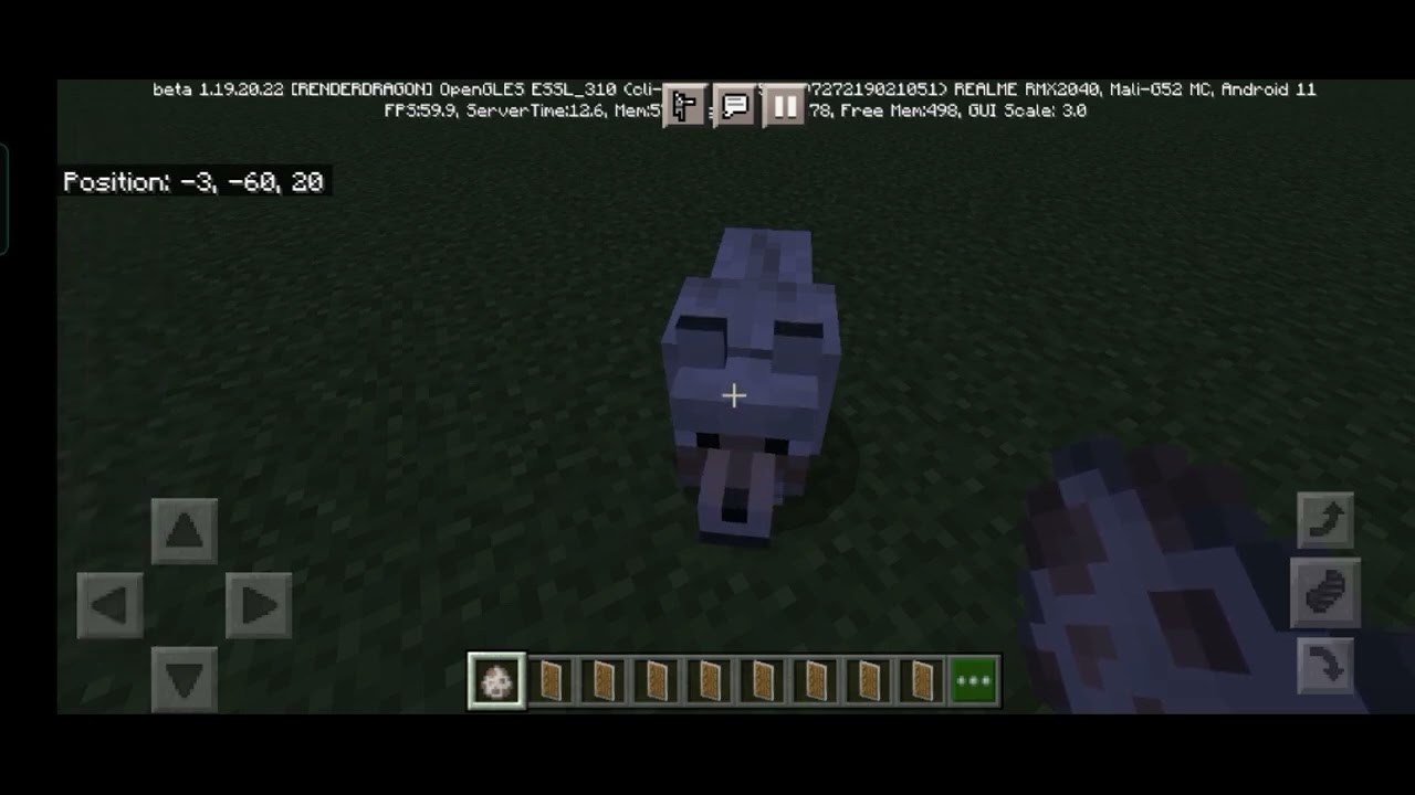 5 minutes on wolf sound minecraft #minecraft #wolf #wolfminecraft - YouTube