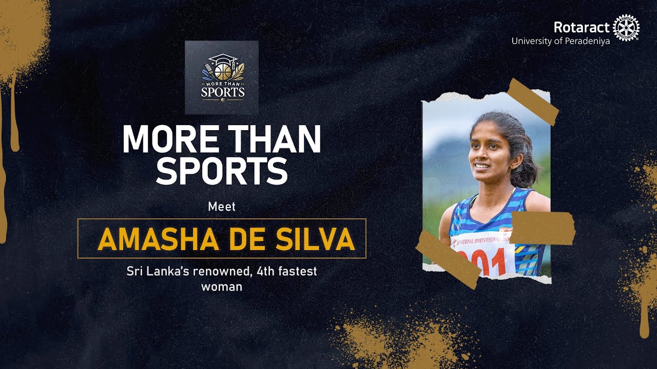 Meet Amasha De Silva with More Than Sports - YouTube