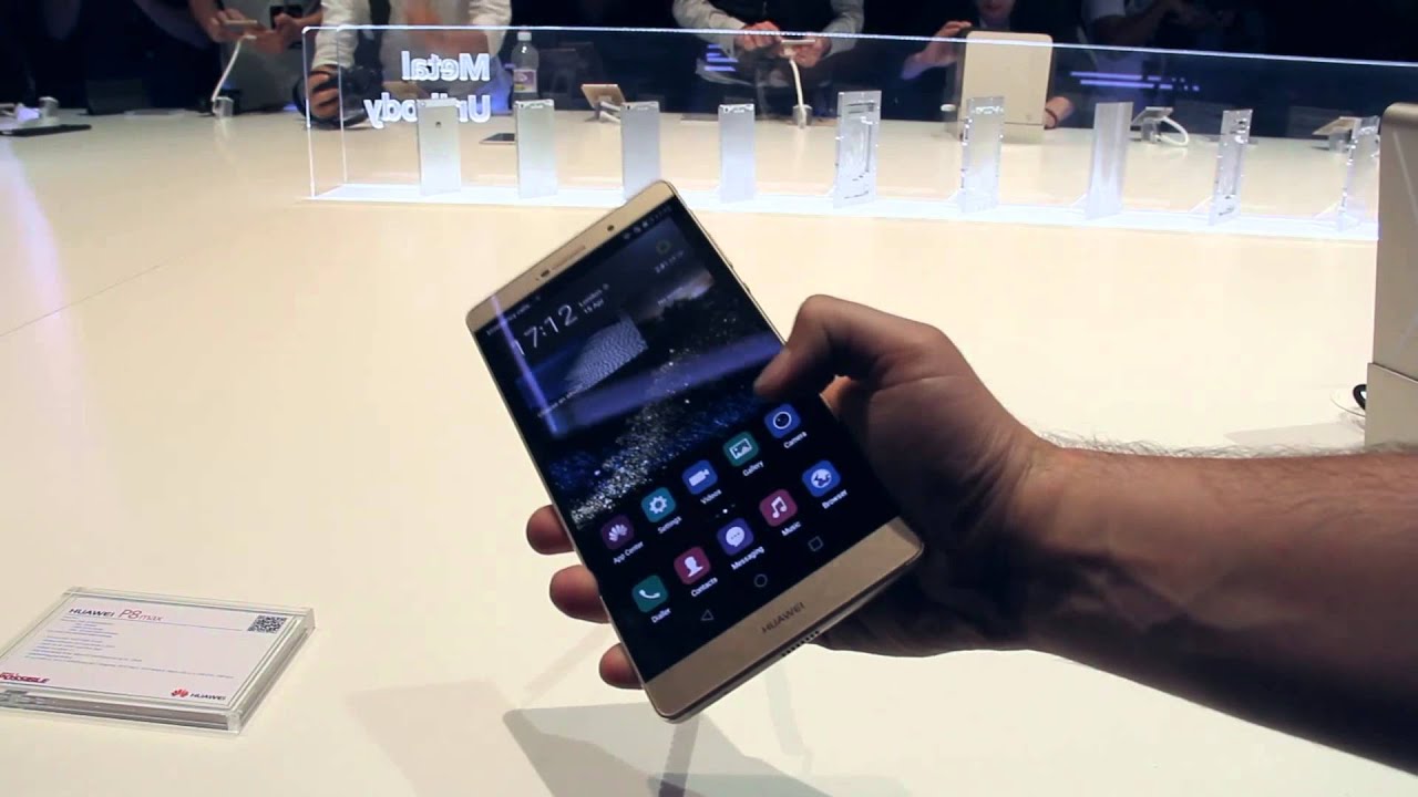 Huawei P8 Max Hands On en español - YouTube
