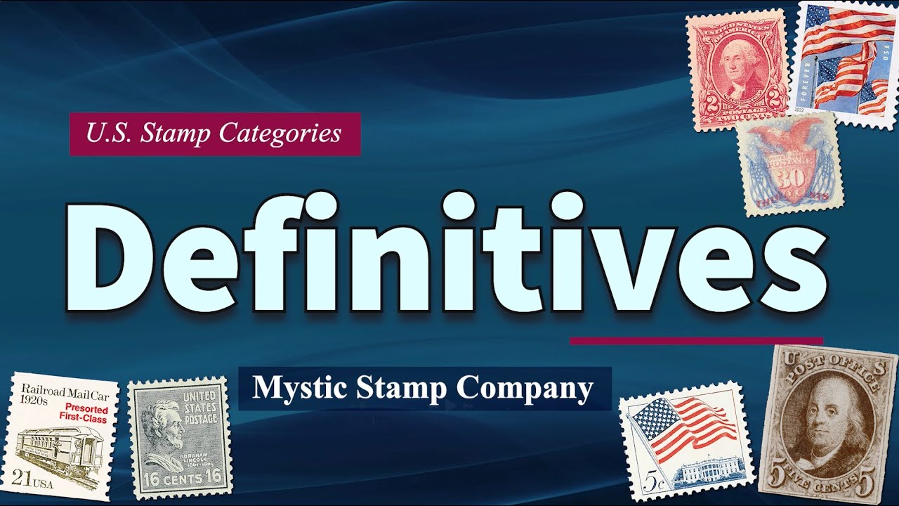 A Quick History & Examples of US Definitive Stamps - YouTube