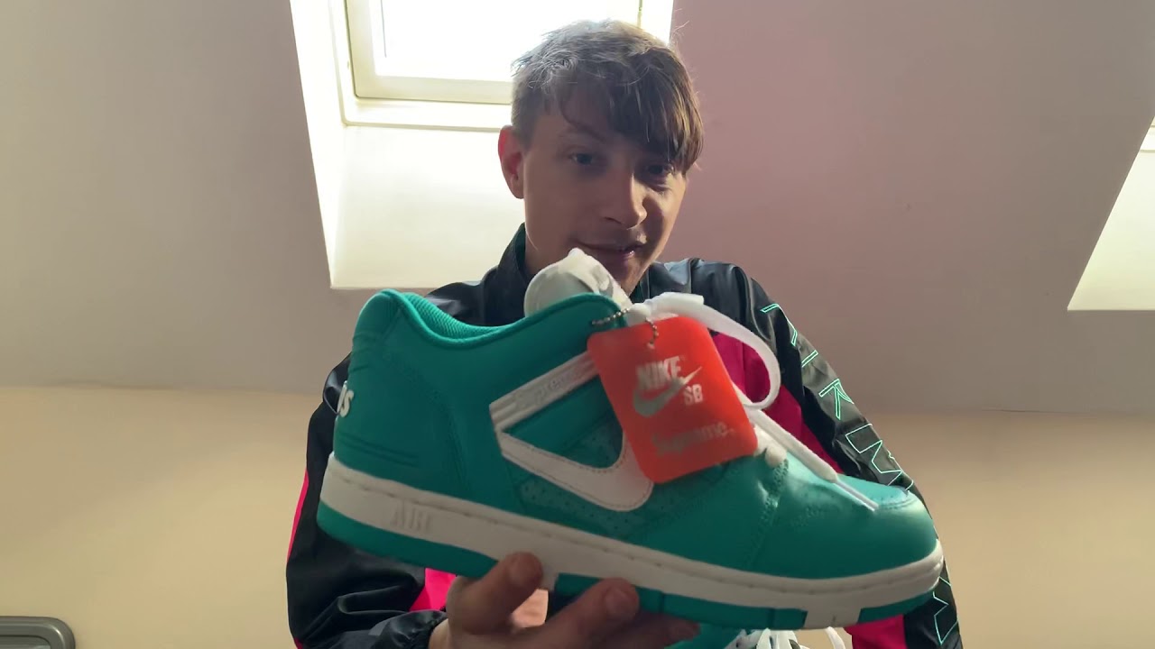NIKE SB AF2 LOW SUPREME Collaboration - YouTube