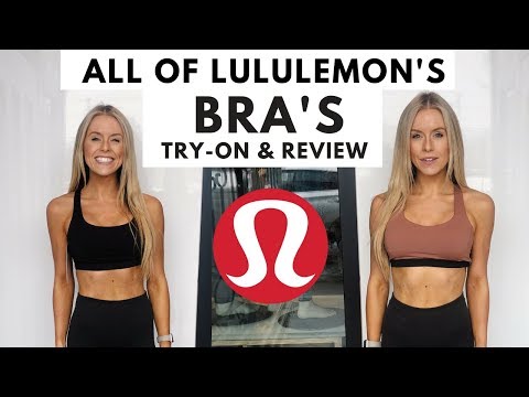 EVERY Lululemon Sports Bra Try On & Review | Keltie O'Connor