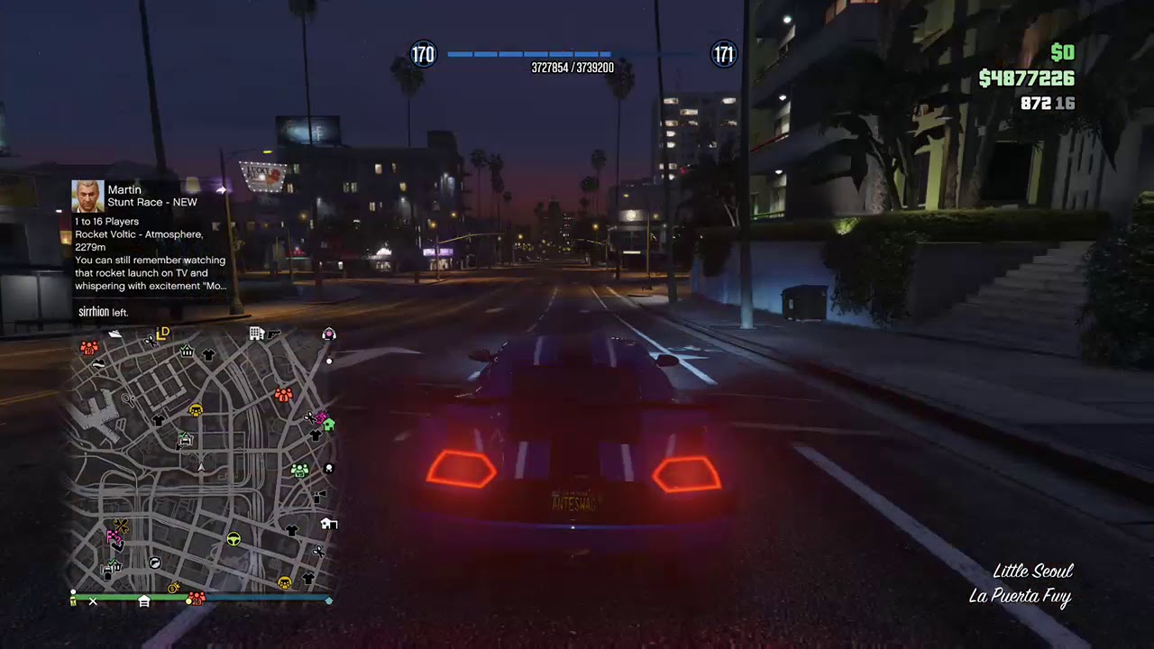 little gta 5 stunt - YouTube