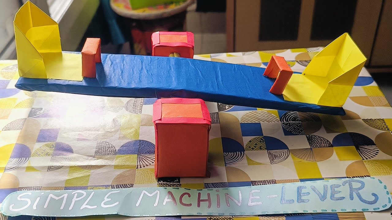 How to make 3D model of Simple Machine - YouTube