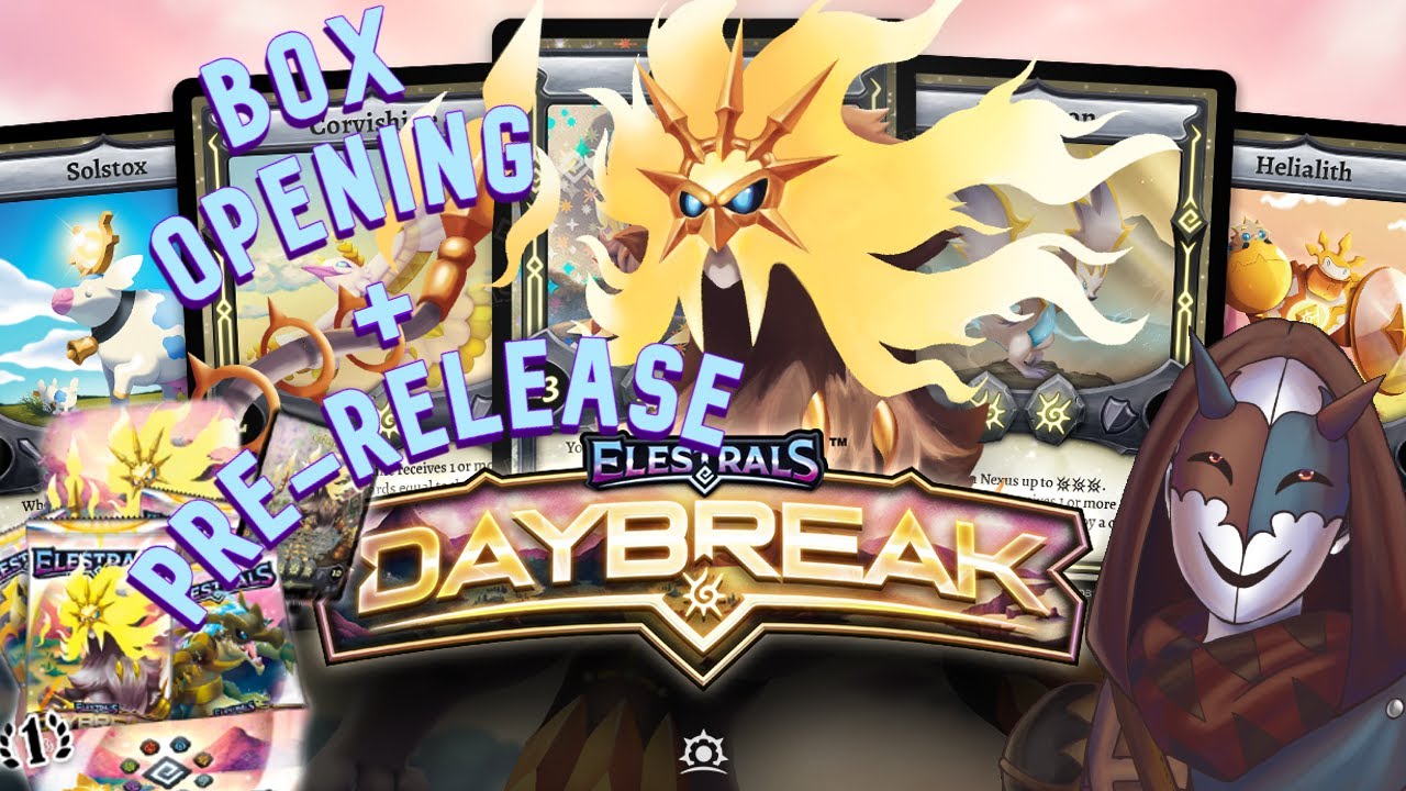 Elestrals Daybreak Box Opening & Prerelease Event - YouTube