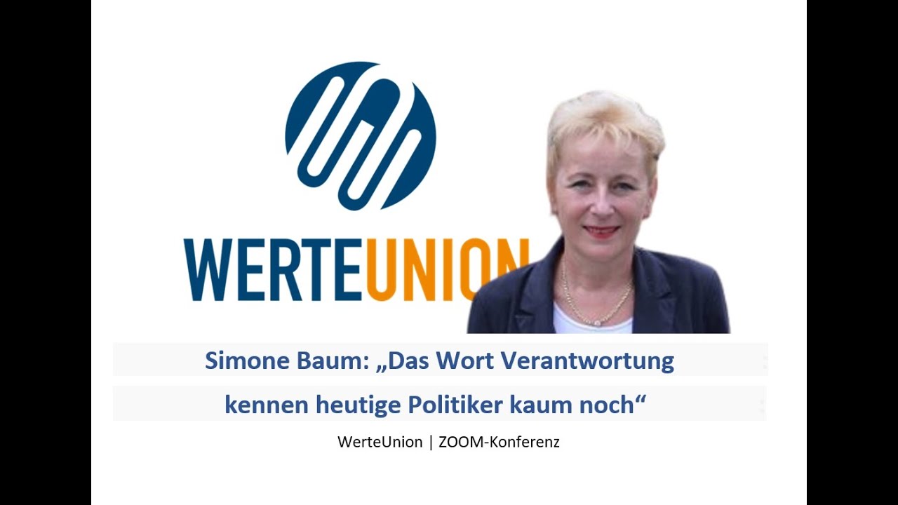 Simone Baum: „Das Wort Verantwortung kennen heutige Politiker kaum noch ...