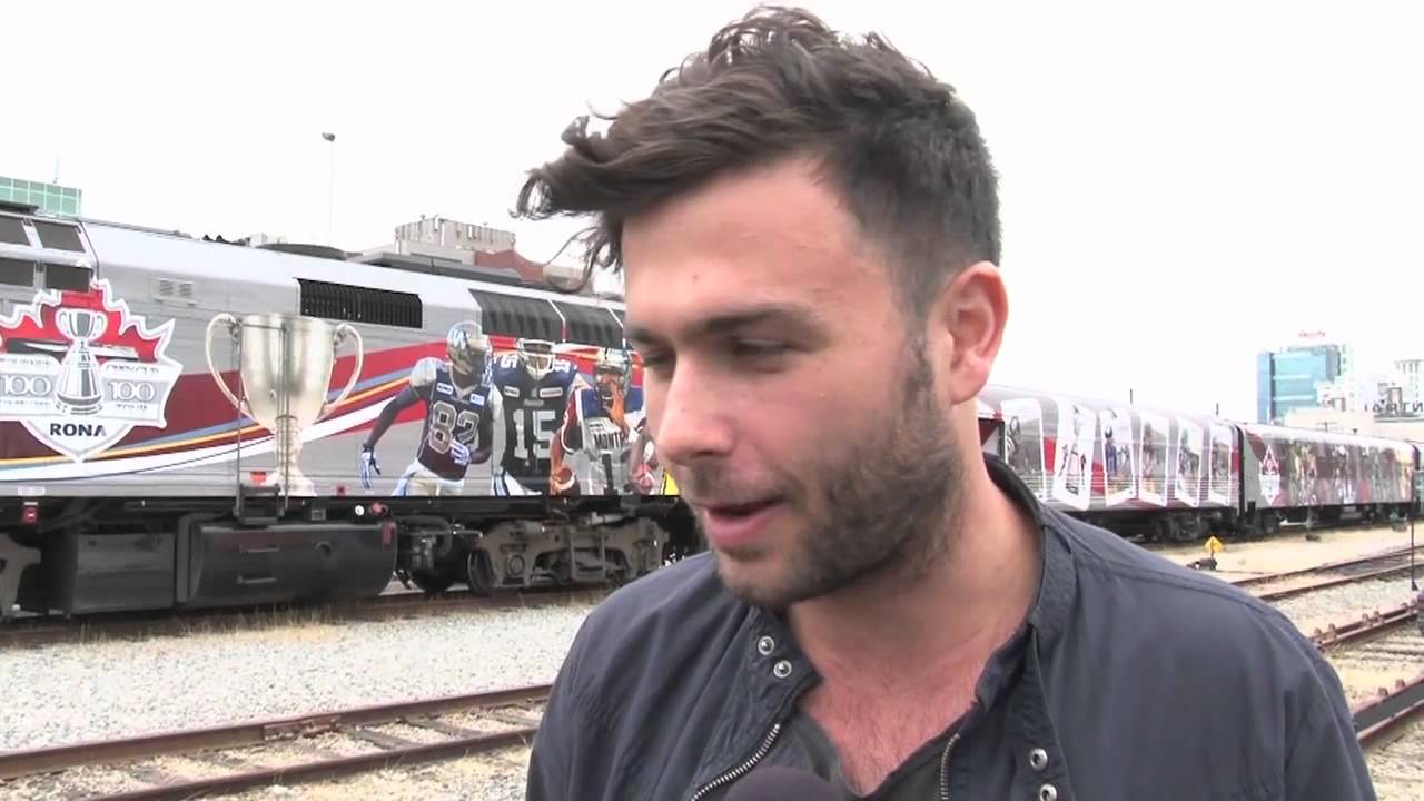 Grey Cup 100 Tour: 1-on-1 with Max Kerman of Arkells - YouTube