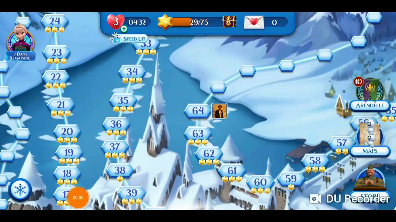 FROZEN FREE FALL - WINTER - level 64 - YouTube