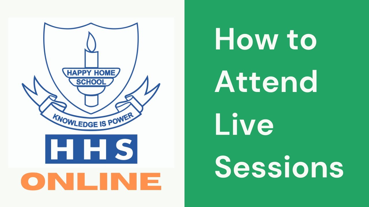How to Attend Live Sessions - Tutorial for Students/Parents - YouTube