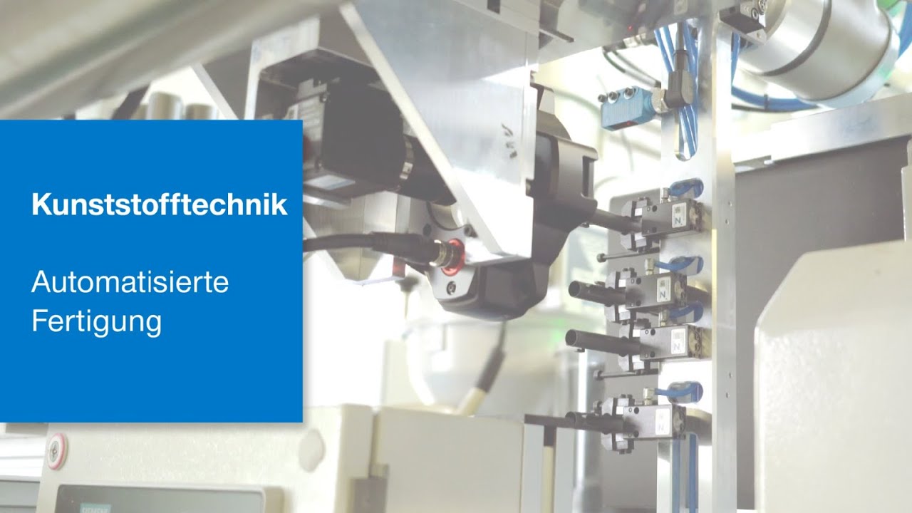 Automatisierte Fertigung im Kunststoffspritzguss - YouTube