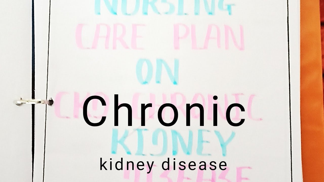 Nursing care plan on chronic kidney disease || Gnm 1st years assignment ...