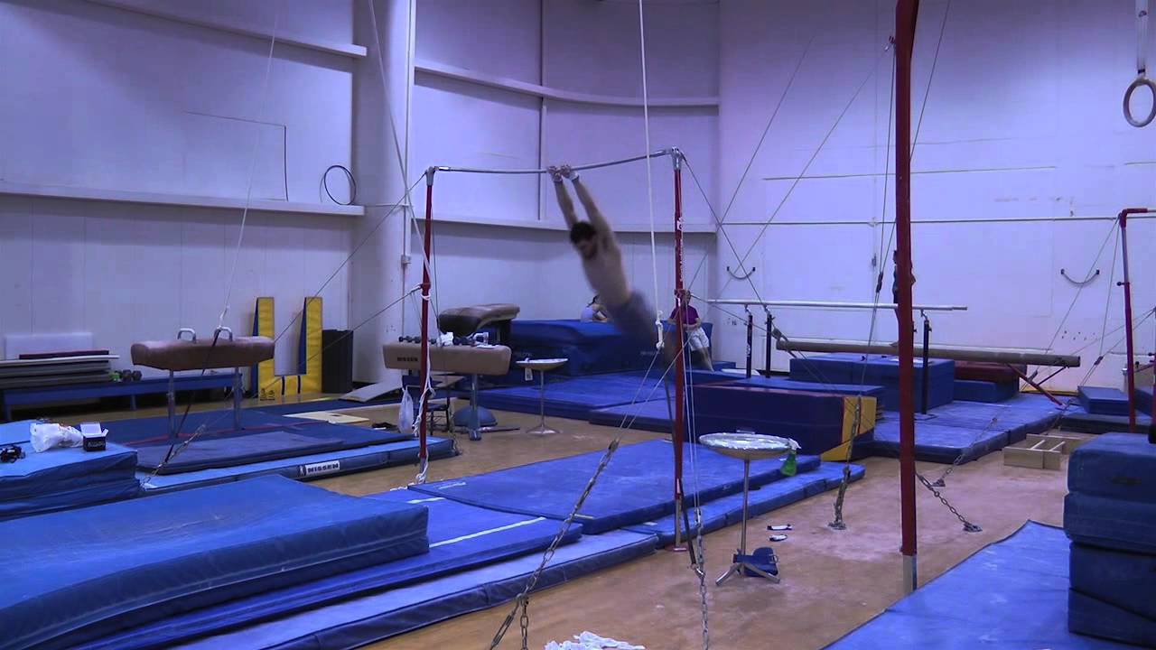 High Bar Routine -- First Person Perspective - YouTube