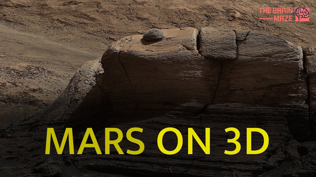 Mars on 3D by Curiosity Rover (4K quality) - YouTube