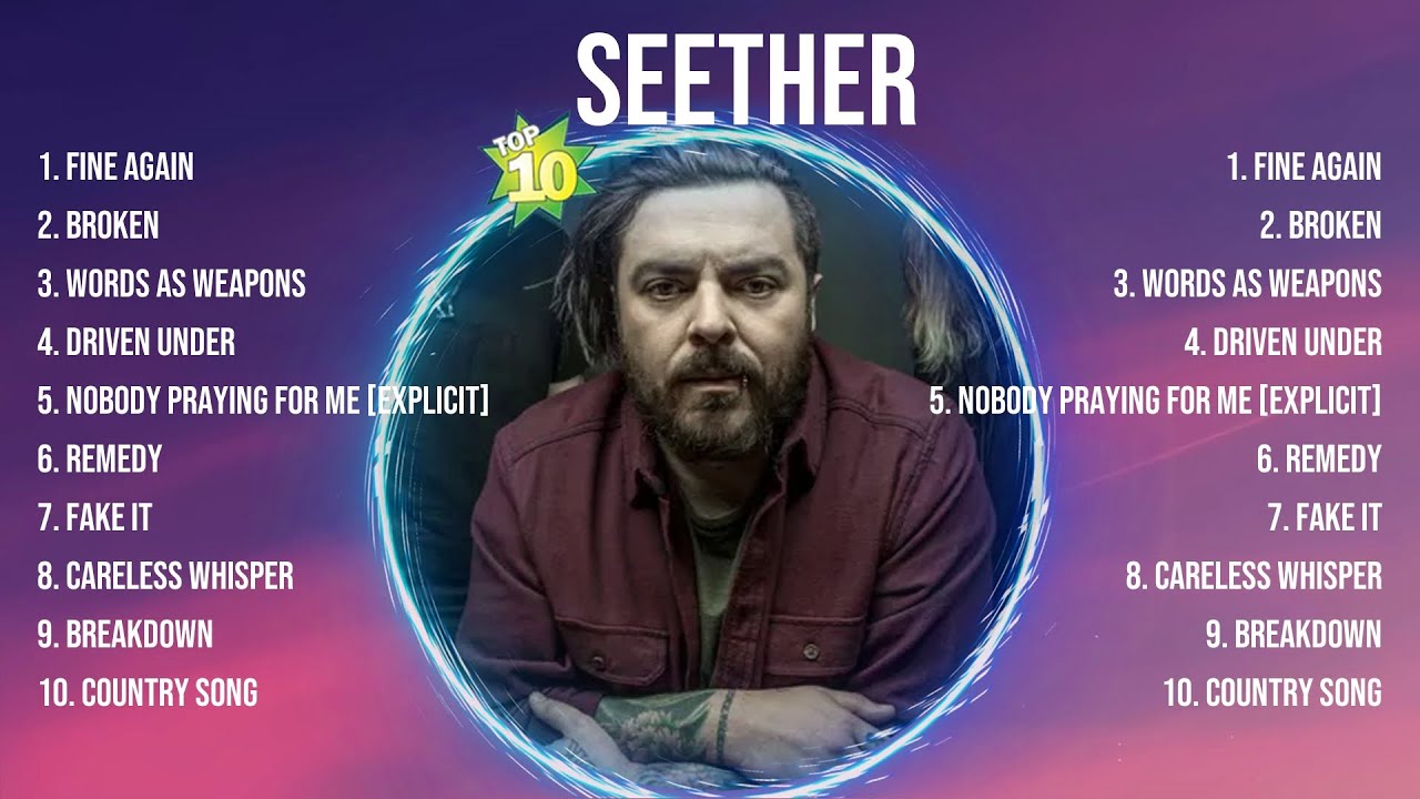Seether Greatest Hits Full Album ️ Full Album ️ Top 10 Hits of All Time ...