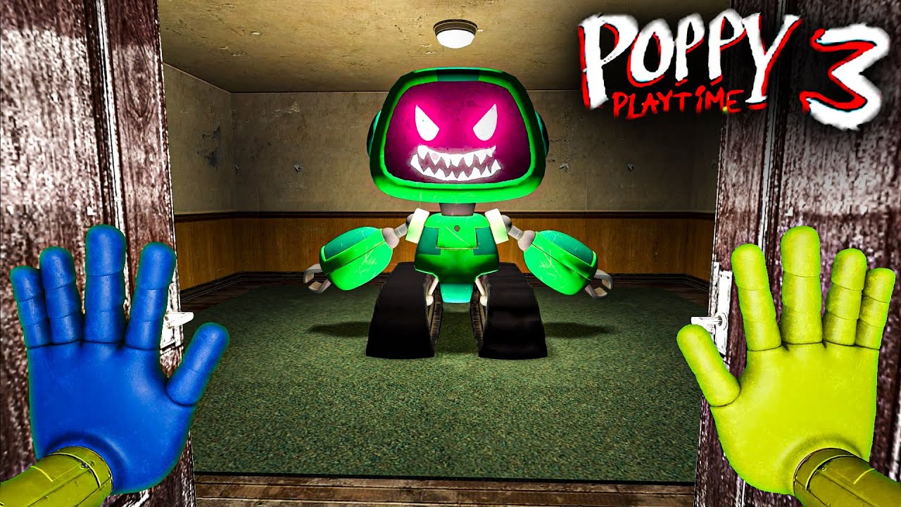 New Boogie Bot Jumpscare Poppy Playtime Chapter 3 - YouTube