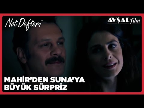 Mahir'den Suna'ya Büyük Sürpriz - Not Defteri (6. Bölüm)