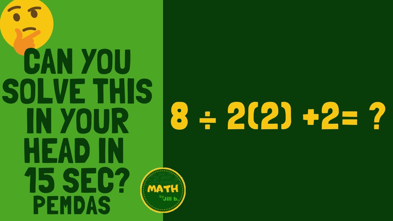 How to Solve this Math Problem in your Head? Challenge! - YouTube