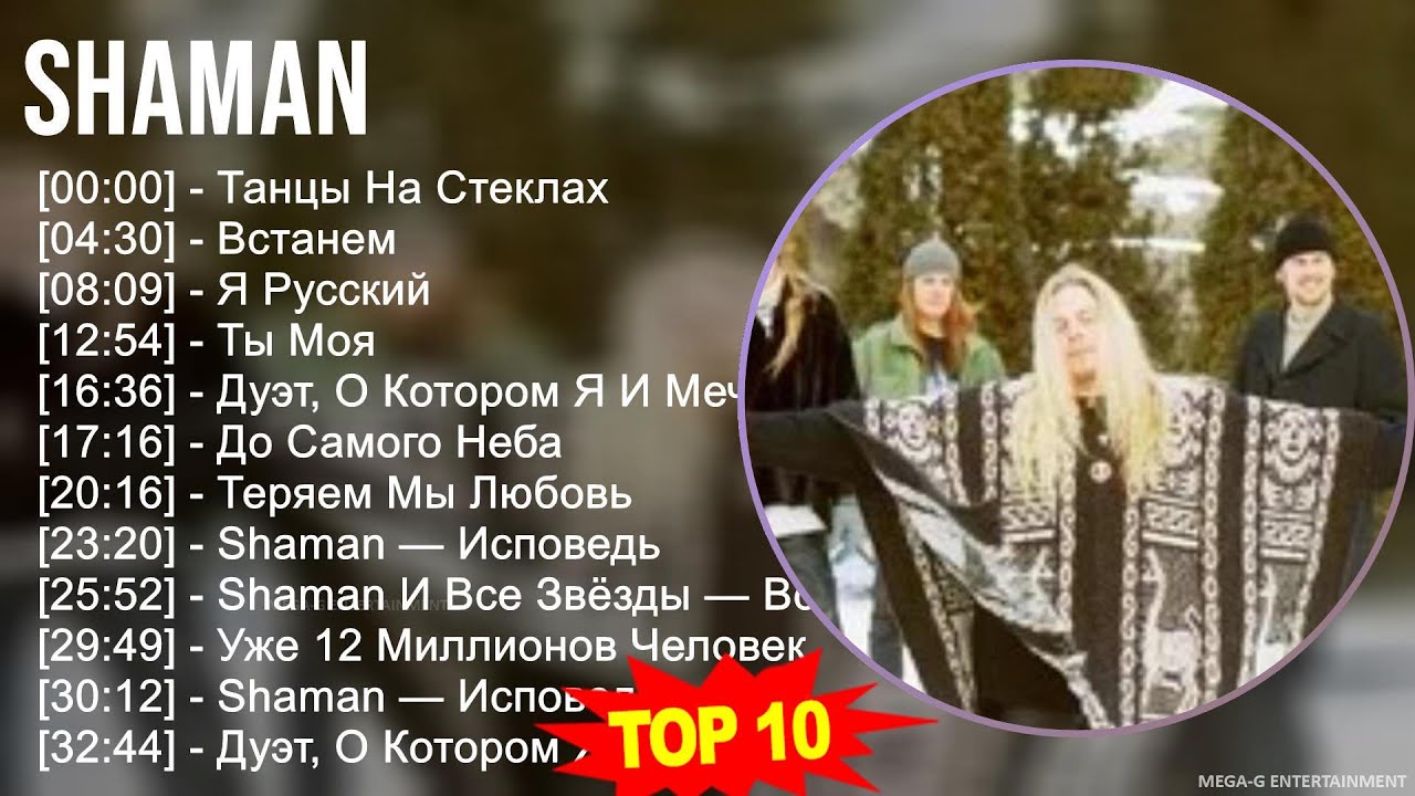 S H A M A N MIX Grandes Exitos, Best Songs ~ Top Power Metal ...