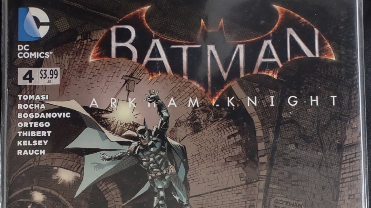 Batman Arkham Knight Prelude Comic Number 4 - YouTube