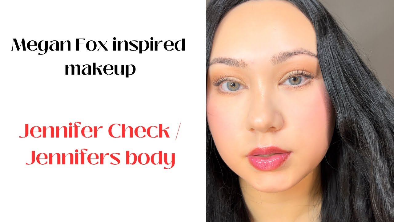 Megan Fox inspired makeup look / beginner friendly / Jennifer Check ...