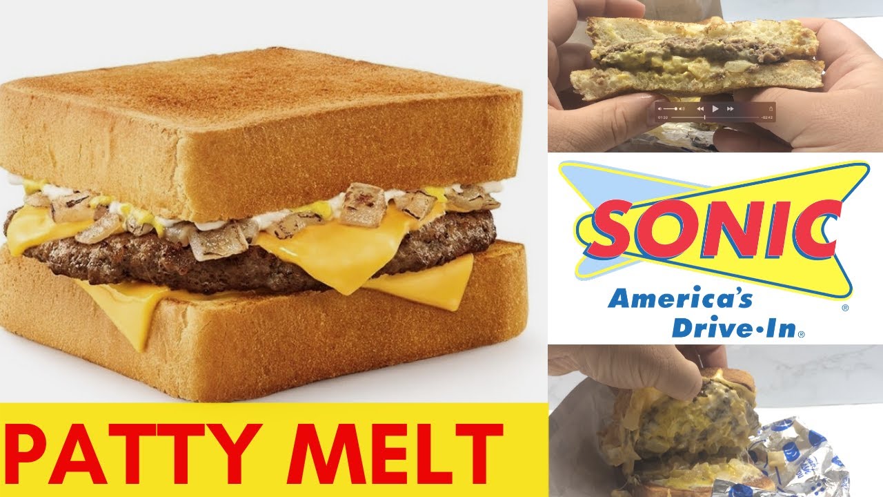 NEW! Sonic Patty Melt - YouTube