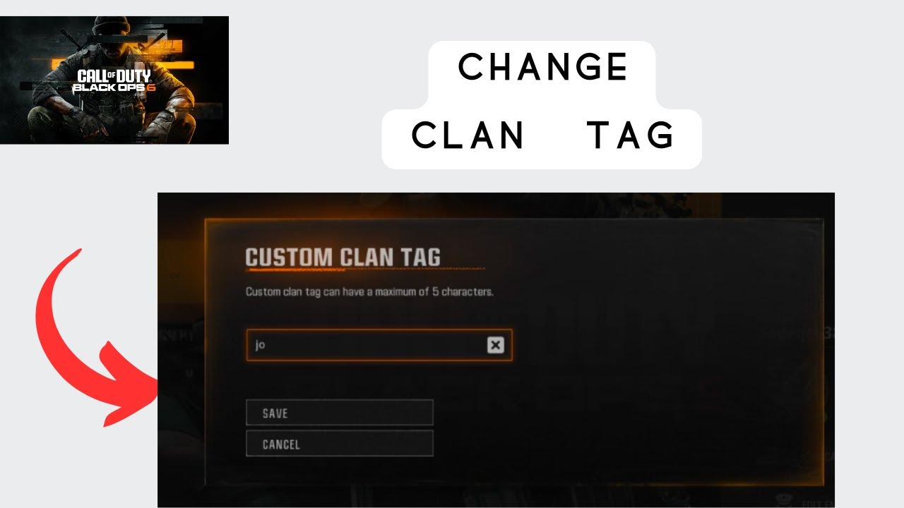 How to Change Clan Tag in Call of Duty Black Ops 6 - YouTube