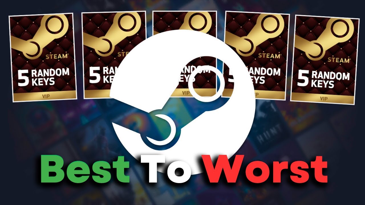 I Bought 5 Random Steam keys and Ranked them! - YouTube
