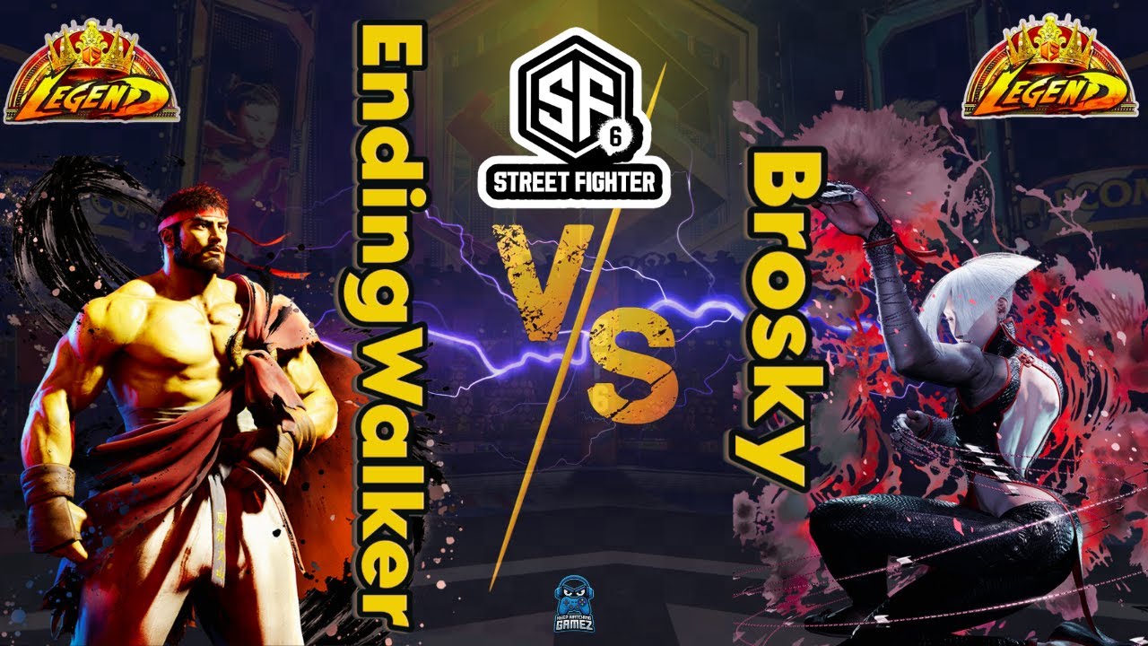 SF6 Edingwalker (Ryu) Takes on Brosky (AKI) in Epic Street Fighter ...
