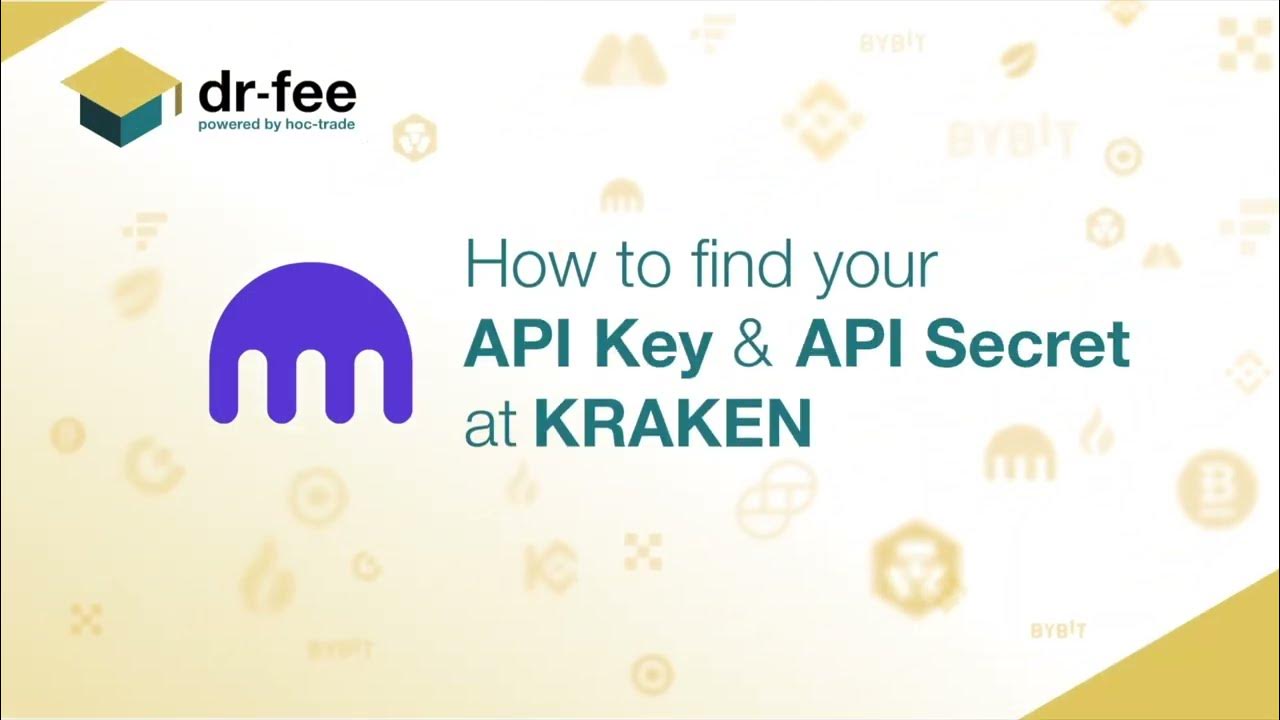 How to find your API Key & Secret at Kraken (Tutorial October 2022) - YouTube