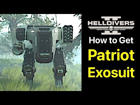 Helldivers 2: How to Get Mech (Unlock and Use EXO-45 Patriot Exosuit ...