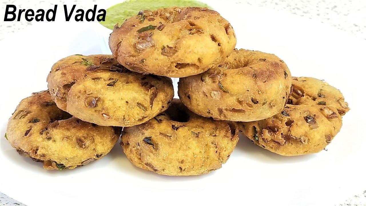 Bread Vada Recipe | Instant Bread Vada | इंस्टेंट ब्रेड वड़ा | Suji ...