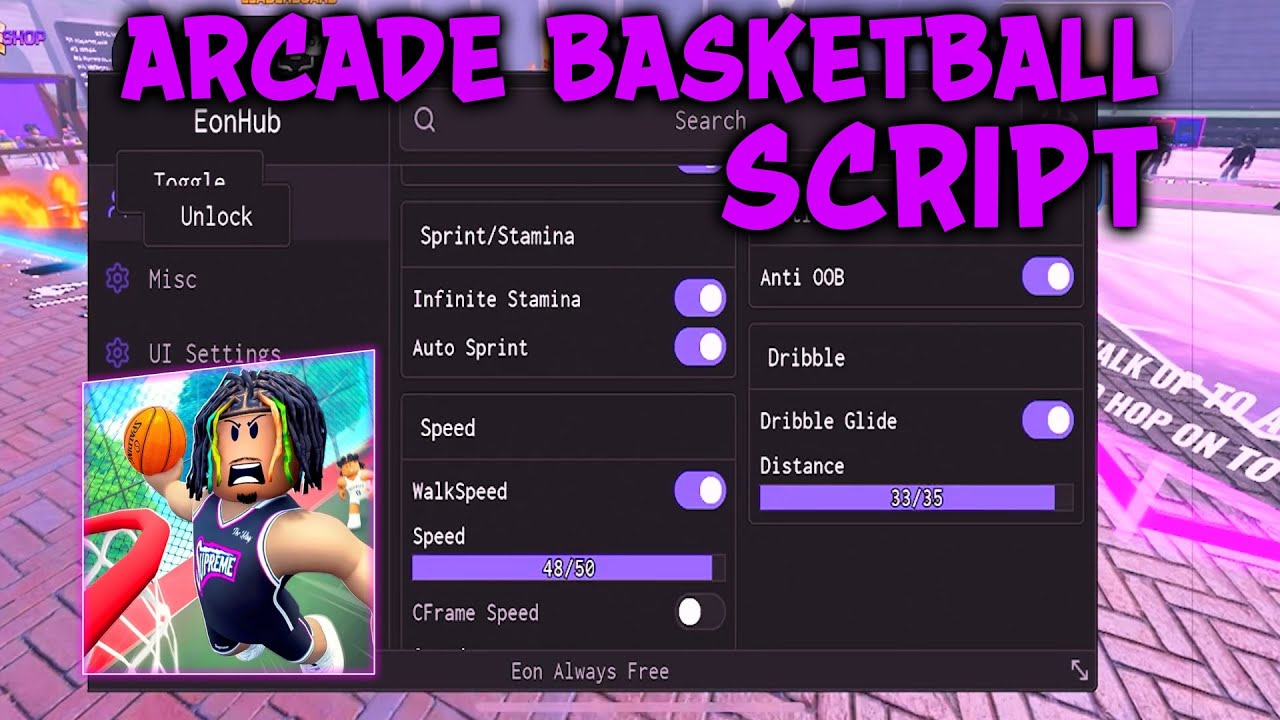 *NEW* Arcade Basketball Script NO KEY - Auto Green, Inf Stamina, Auto ...