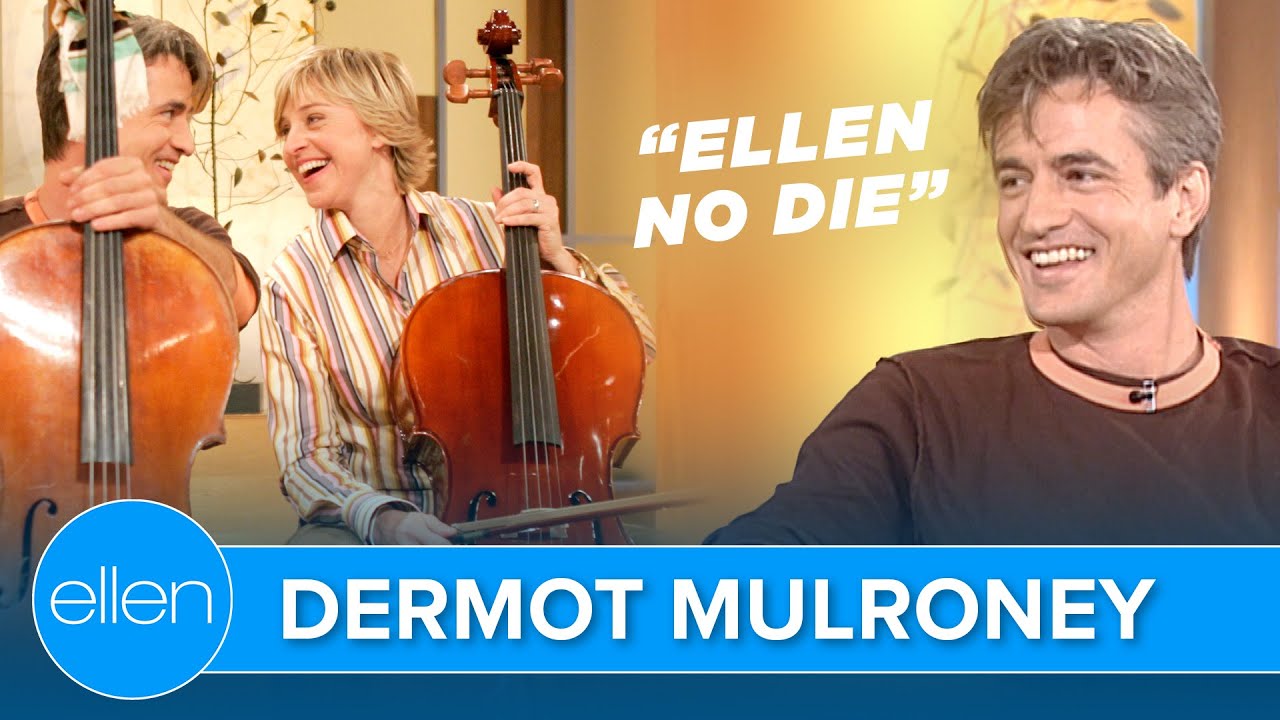 Dermot Mulroney Shows Off His Cello Skills - YouTube