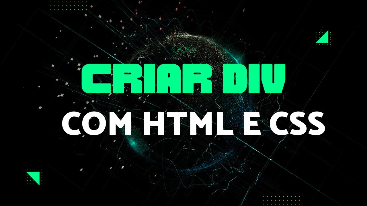 Como Criar Uma Divcaixa Com Html5 E Css3 Html Css Web Youtube 6932