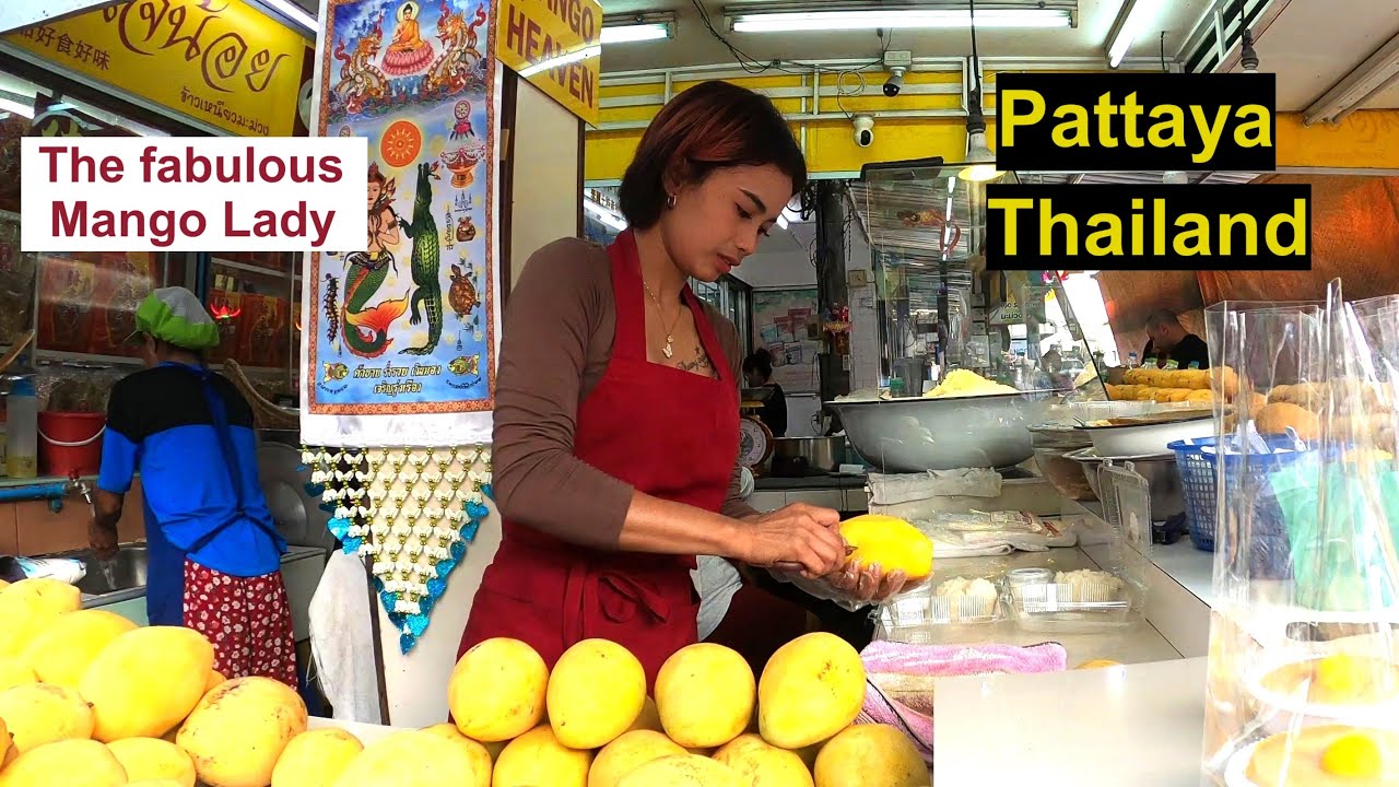Pattaya, the beautiful Mango Lady from Klang Road - YouTube