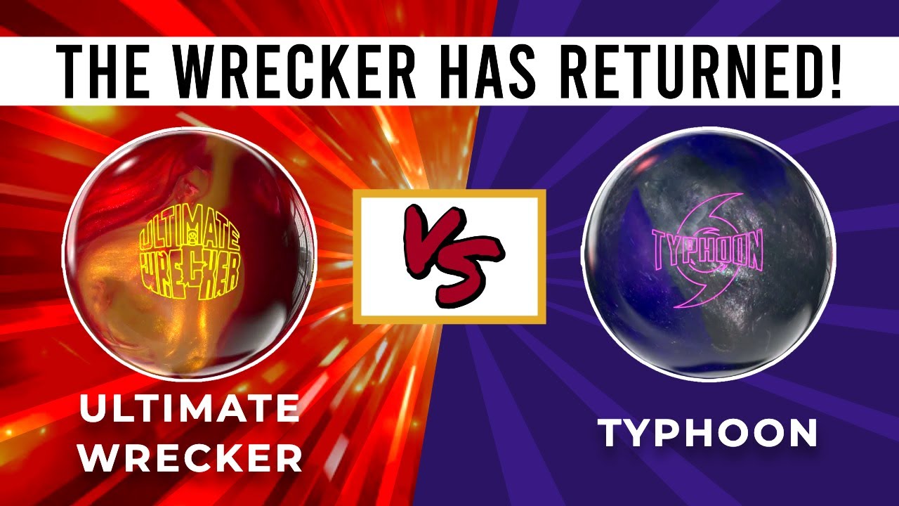 Roto Grip Ultimate Wrecker versus Storm Typhoon // Ball Review - YouTube
