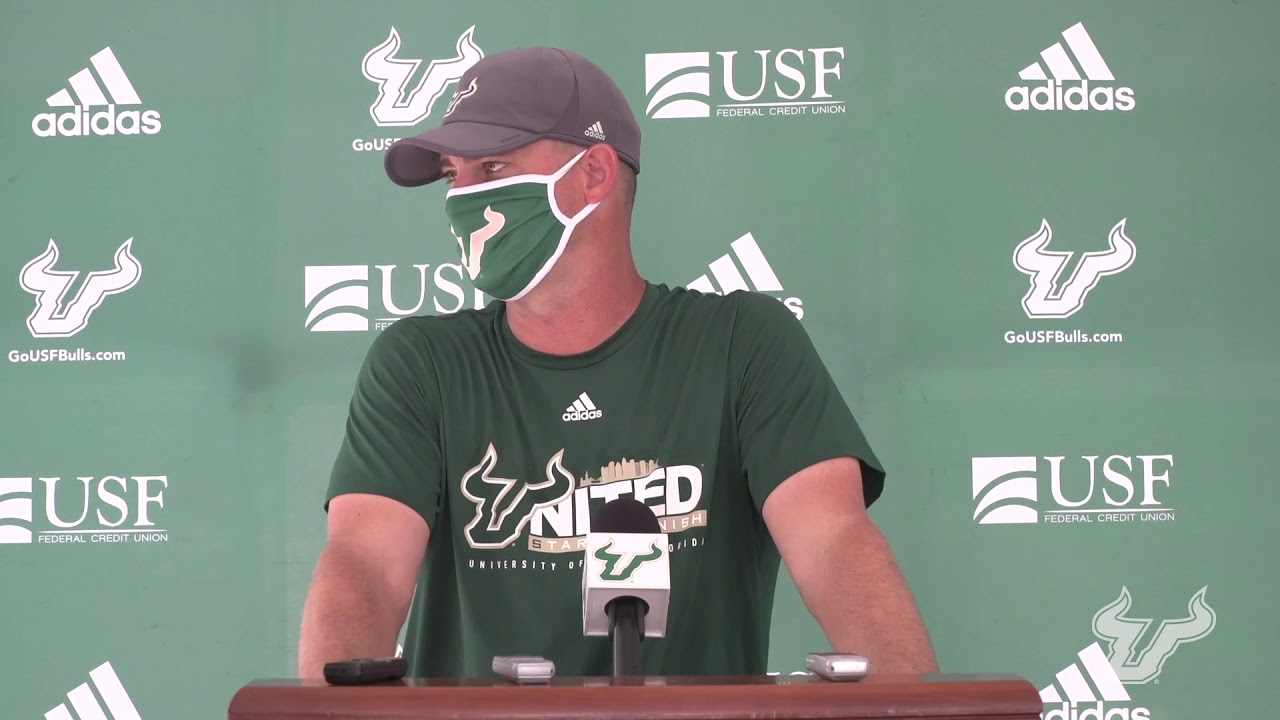 USF Football: HC Jeff Scott Media Availability 10.20.20 - YouTube