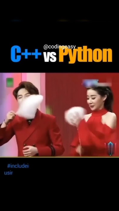 C Vs Python Funny Video Programming Youtubeshorts Ytshorts Yt Shorts Youtube